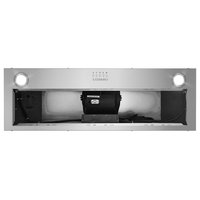 36" Insert Range Hood With Push Button Controls, Stainless Steel ...