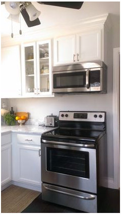 Enclose side of microwave?