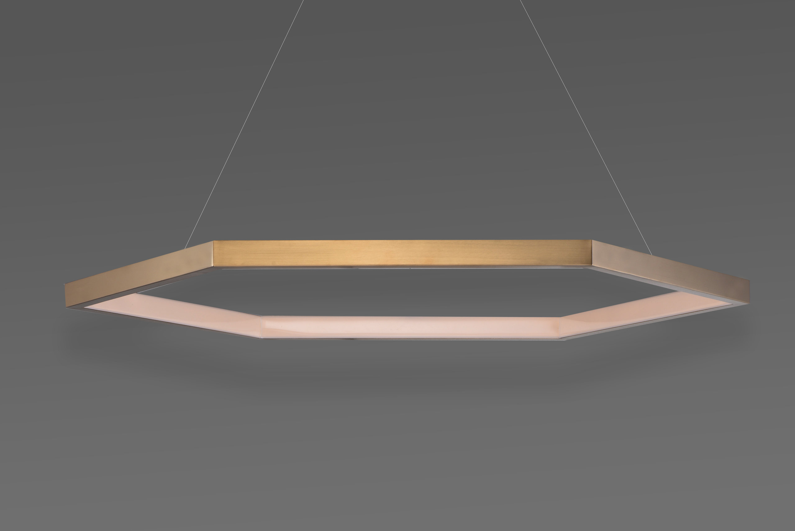 Hex LED Pendant - Contemporary - Pendant Lighting - by Buildcom | Houzz
