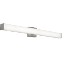 Tad 1 Light Bathroom Vanity Light, Satin Nickel, 36 in - Transitional ...