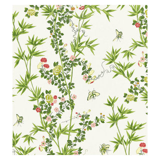 Jardin De Chine, Spring - Asian - Wallpaper - by Scalamandre | Houzz