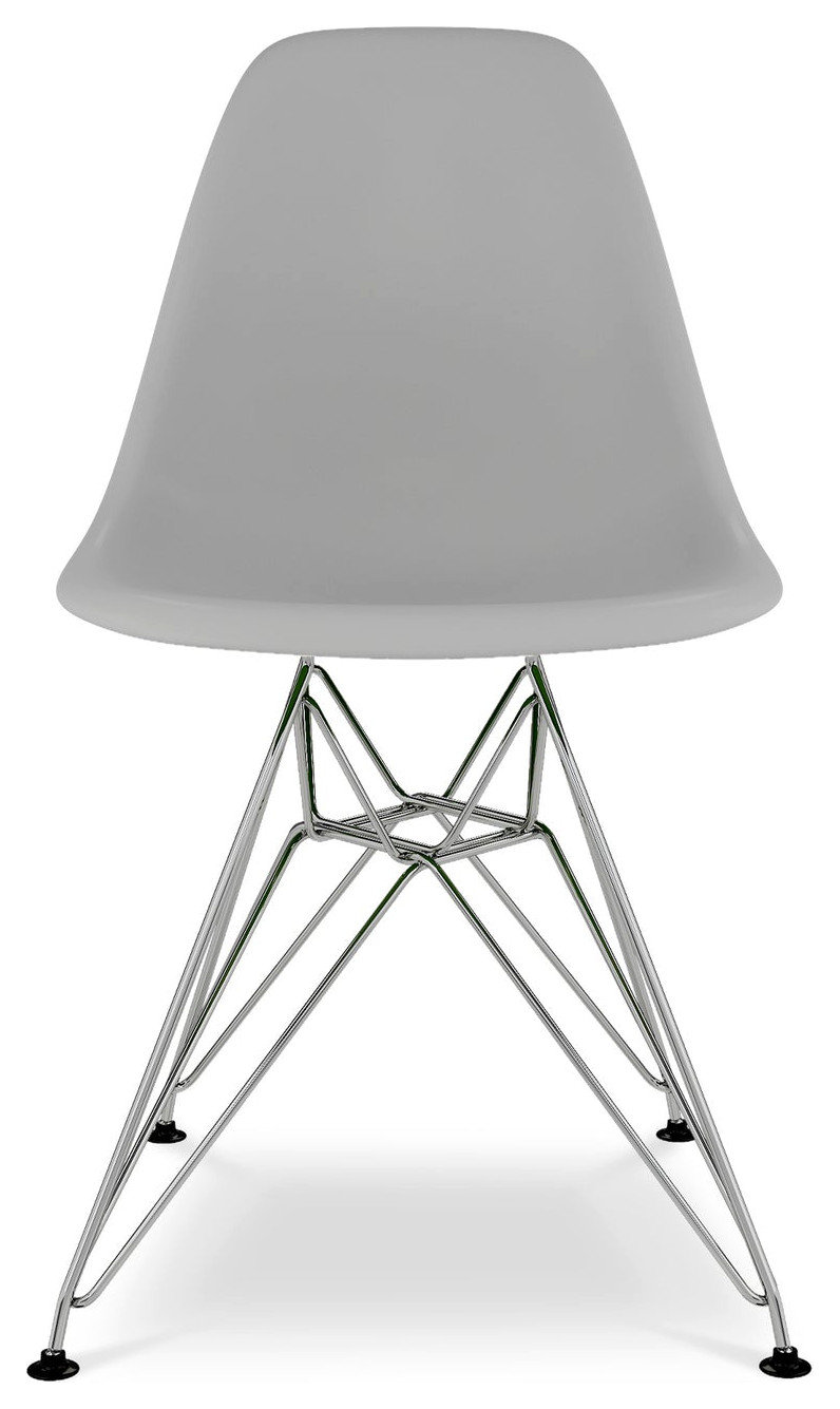 Tower Dining Chair, Gray, 4-Pack - Modern - Dining Chairs - by First of ...