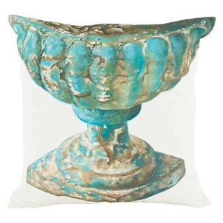 Roman Urn Pillow - Farmhouse - Decorative Pillows - by HedgeApple | Houzz