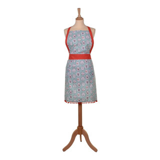 Fifi Shaped Cotton Apron - Contemporary - Aprons - by Ulster Weavers ...