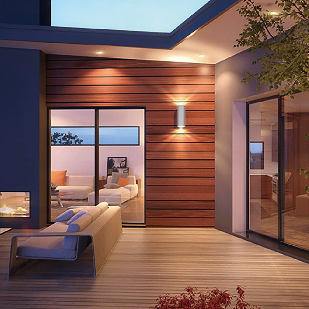 2-Light Transitional Outdoor Wall Light by Eurofase - Modern - Outdoor ...