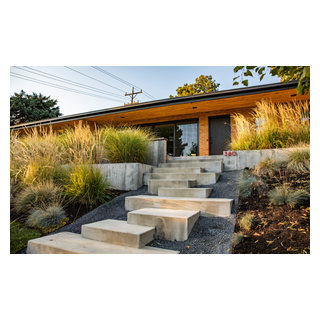 Modern Front Stairs - Contemporain - Jardin - Salt Lake City - par Big ...