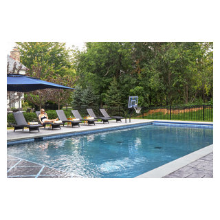 Lake Forest Pool and Pool House - Traditional - Pool - Chicago - by ...