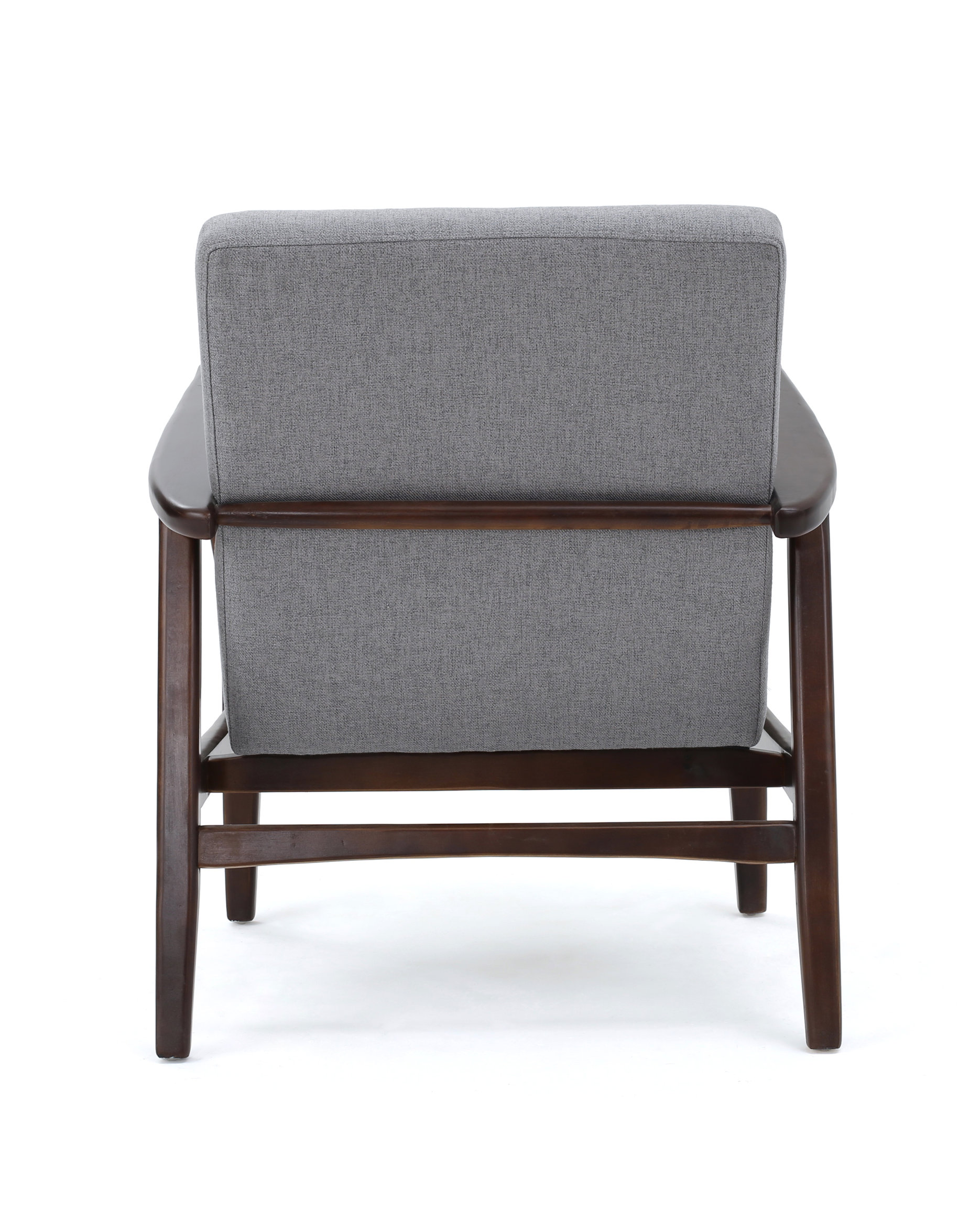 GDF Studio Gunther French-Style Fabric Club Chair - Midcentury ...