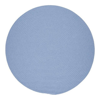 WearEver Poly Rug, Hydrangea, 6' Round, 6' Round - Contemporary ...