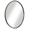Modern Round 30-inch Mirror - Transitional - Bathroom Mirrors - by ...