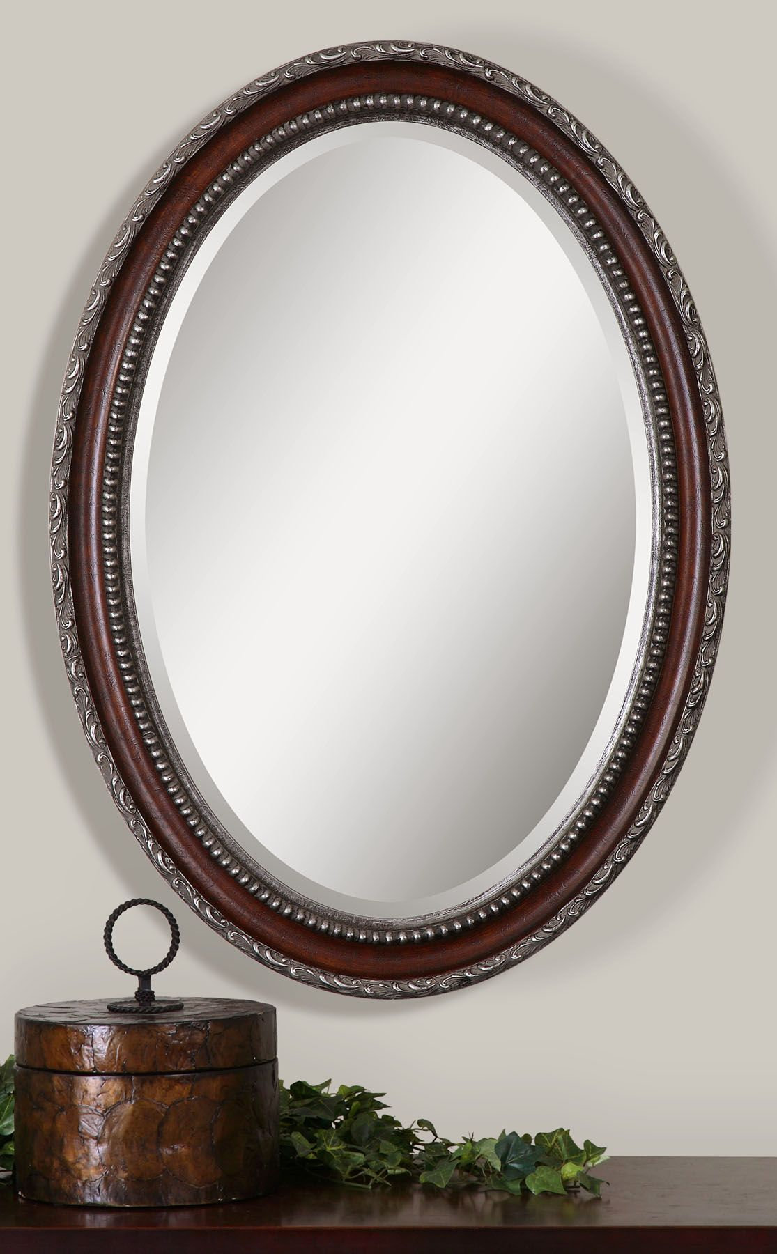 Uttermost Montrose Oval Mirror - Traditional - Wall Mirrors - by ...