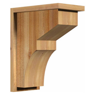 Monterey Corbel w/Backplate, 14"Dx18"H - Transitional - Corbels - by ...