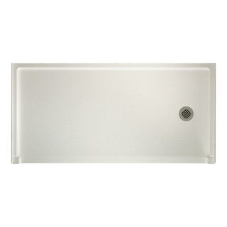 Swan 30.18x60.375x4.18 Veritek Shower Base, Right Drain - Contemporary ...