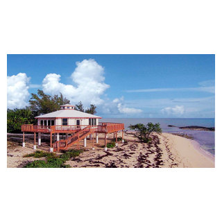 Elevated Hurricane-Resistant Home on Pilings (Stilts) - Contemporary ...