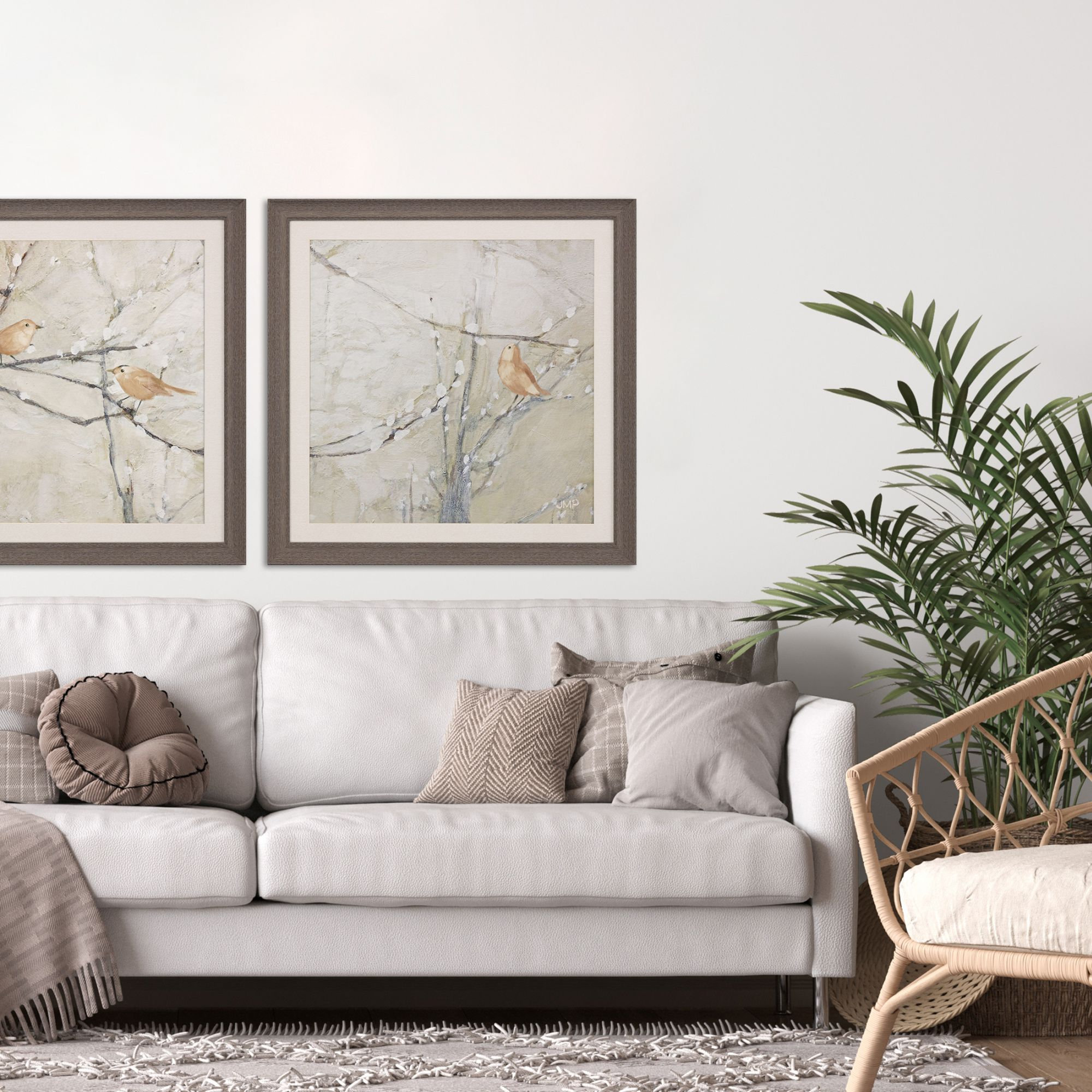 Budding Willow II Artwork - Contemporary - Prints And Posters - by Paragon Decor | Houzz