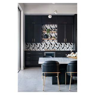 Spanish Oaks Modern - Contemporary - Home Bar - Austin - by JAUREGUI ...