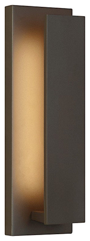 Tech Lighting Nate 17" Outdoor Sconce, Silver, 3000K - 700OWNTE17I ...