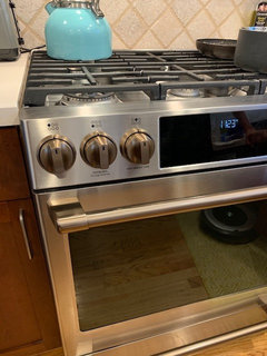 Hardware to match GE Cafe series range in brushed bronze