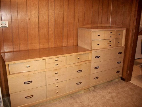 Idea on how to get this pattern on dresser drawers