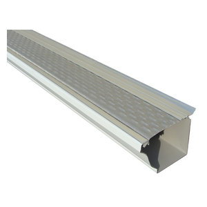 Half Round Aluminum Hinged Gutter Screens - Contemporary - Roofing And ...