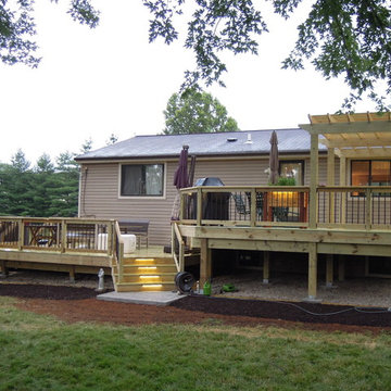2 Tier Deck - Photos & Ideas | Houzz