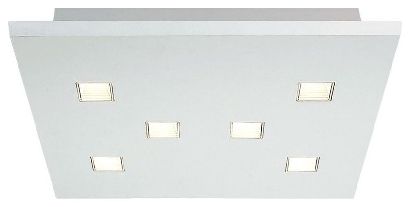 Kano, 14.5" 18W 3 Led Square Flush Mount, Ceiling, Flush mount - Modern ...
