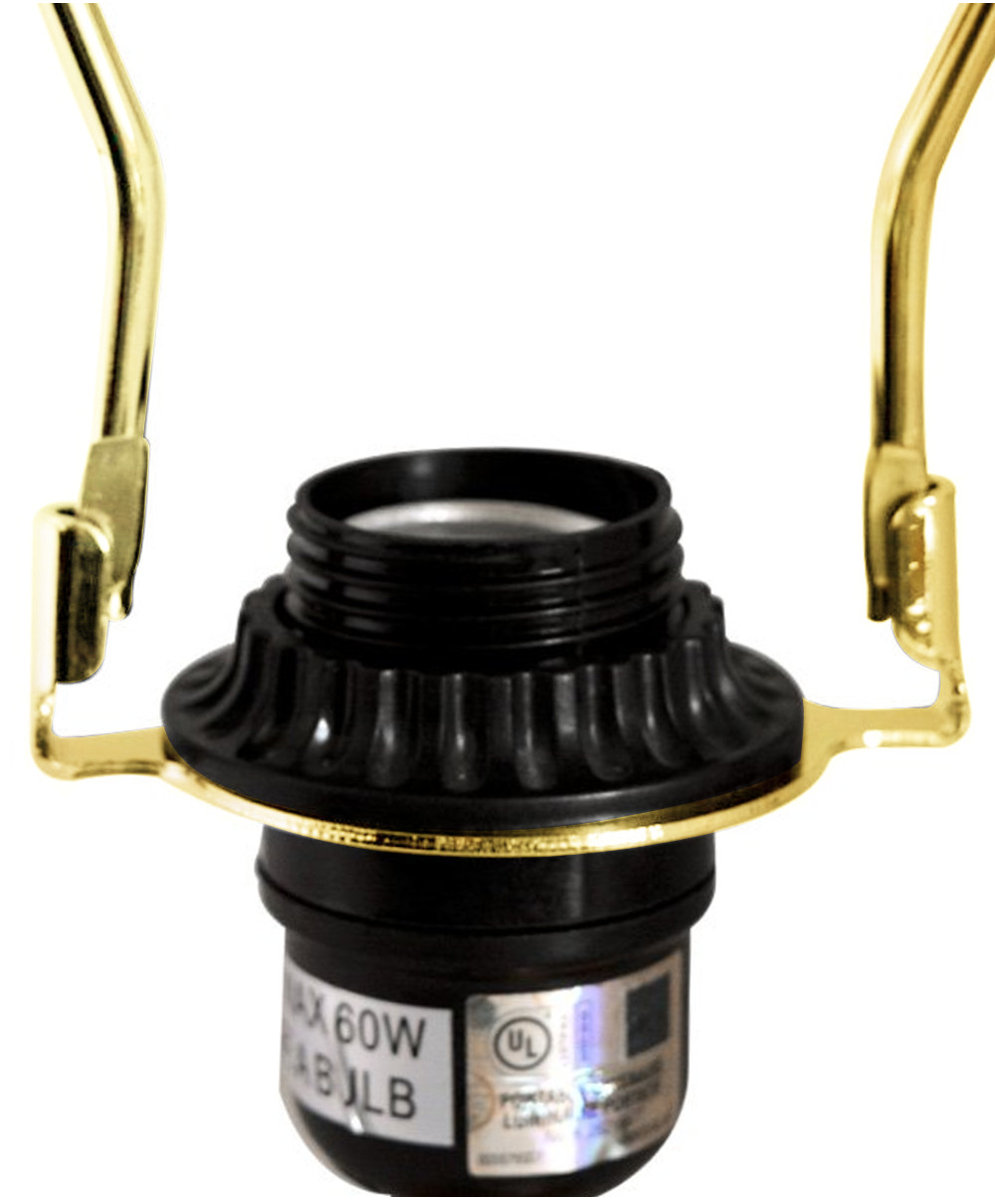 SLIP UNO Adapter Converts most 9" high Lamp Shades to fit on SLIP UNO ...