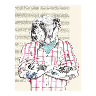 "Hipster Socialite" Digital Paper Print by Matt Spencer, 14"x18", 26 ...