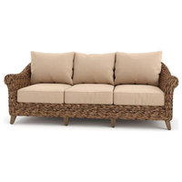 Cayman Sofa, Heritage Brown - Tropical - Outdoor Sofas - by Winston ...
