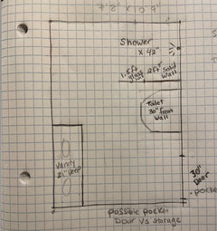 8x11 bathroom design