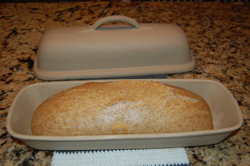 Anybody else use a covered clay loaf pot bread?