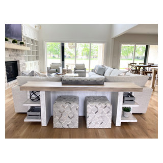 Parker House - Scandinavian - Family Room - Dallas - by Monika Ross | Houzz