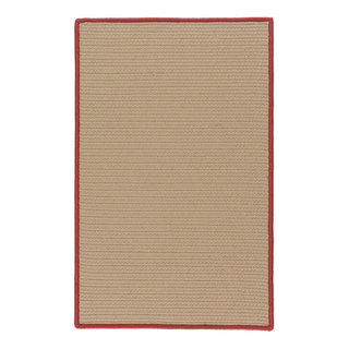 Colonial Mills Rug Seville Red Rectangle, 4X6 - Contemporary - Outdoor ...