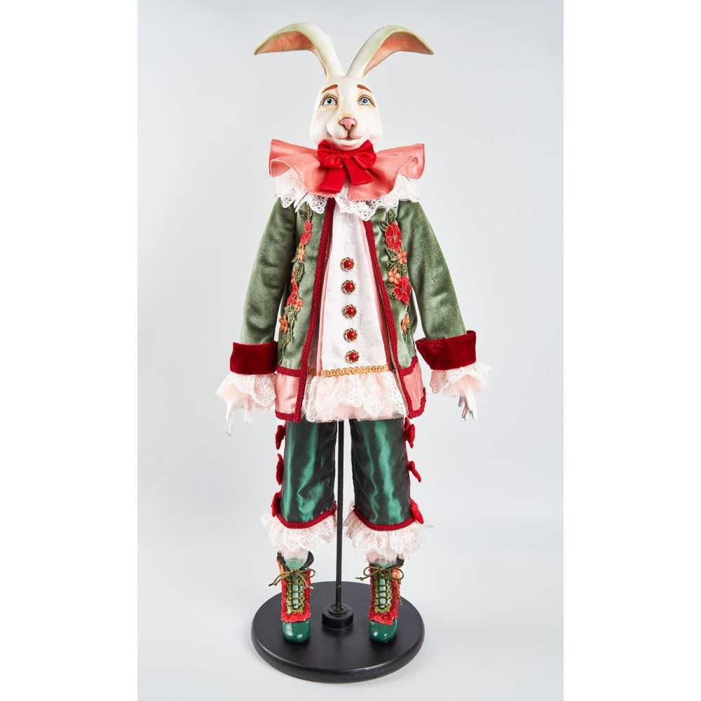 Katherine's Collection Enchanted Garden 2022 Basil Bunny Doll, 32 inch ...