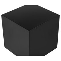 American Home Classic Spencer Large Square Modern Metal Side Table in ...