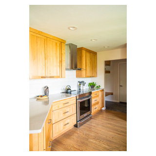 Open and Light Kitchen and Living Room Remodel - Modern - Kitchen ...