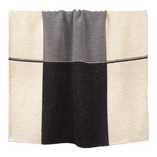 Tri-Color Throw Blanket | Ethnicraft Urban - Contemporary - Blankets ...