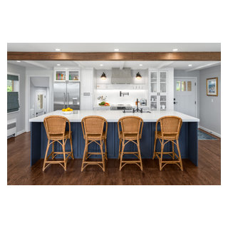 Nod to Nautical - Beach Style - Kitchen - Seattle - by Design Harmony ...