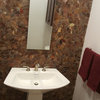 Sliced Red Pebble Tile - Contemporary - Mosaic Tile - by Coverall Stone ...
