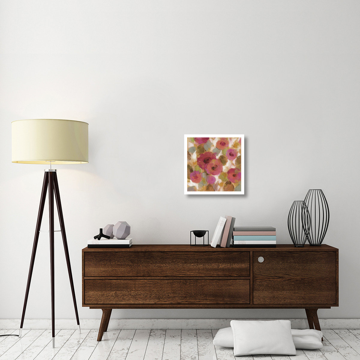 "Glorious Pink Floral II" Digital Paper Print by Silvia Vassileva, 20 ...