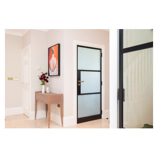 Origin Internal doors with no outer frame - Farmhouse - Entry ...