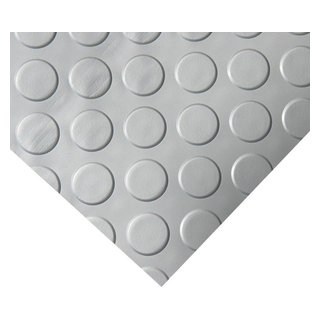 Rubber-Cal Coin-Grip Metallic PVC Floor 2.5mm, 4' Beige/Silver -10 ...