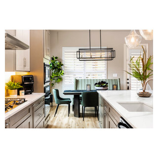 Joseph-Breakfast Nook - Modern - Dining Room - Austin - by Calming ...