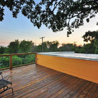 Timbertech Earthwood Evolutions Legacy in Pecan - Contemporary - Deck ...
