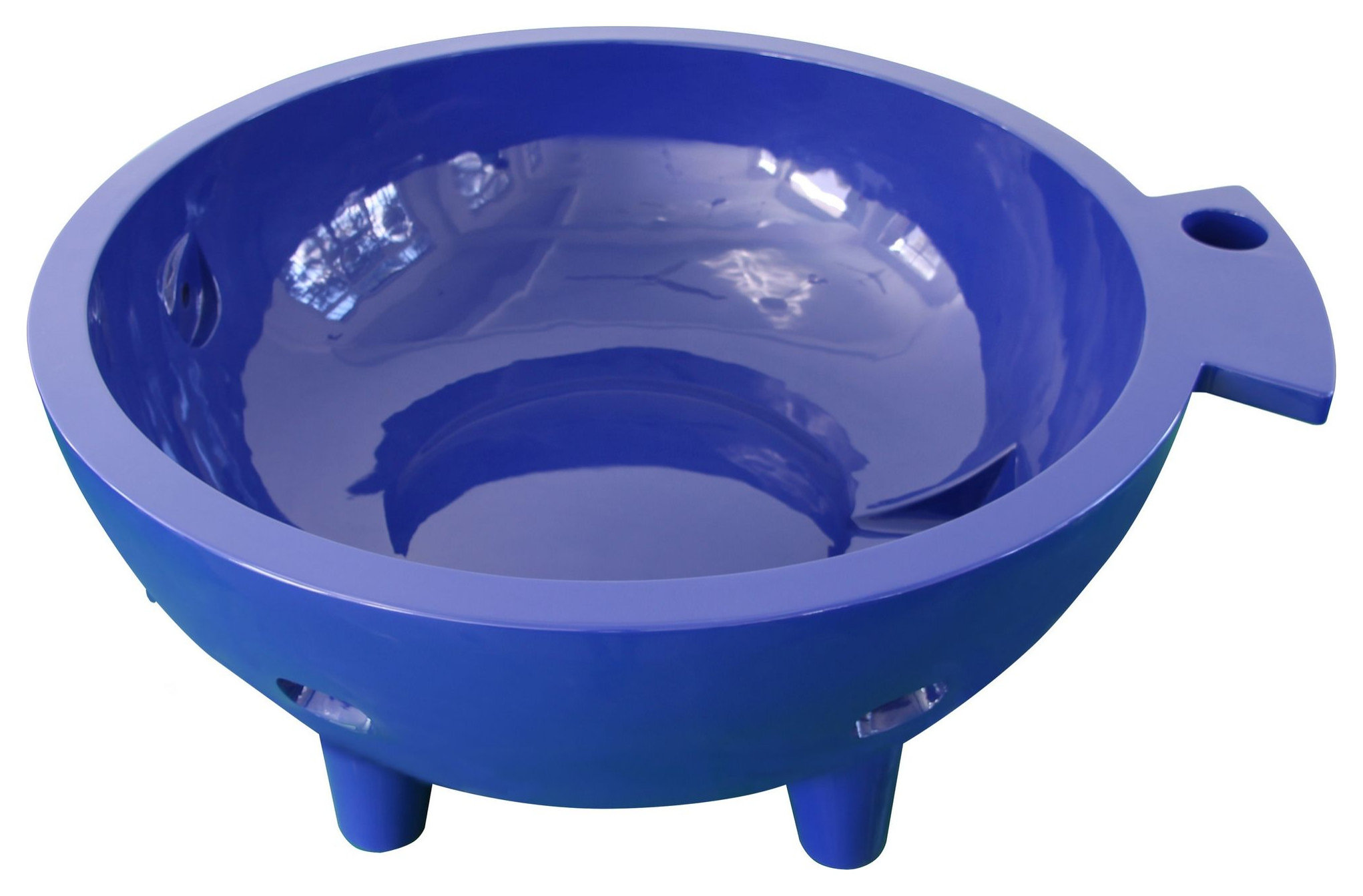 ALFI brand FireHotTub The Round Fire Burning Portable Outdoor Hot Bath ...
