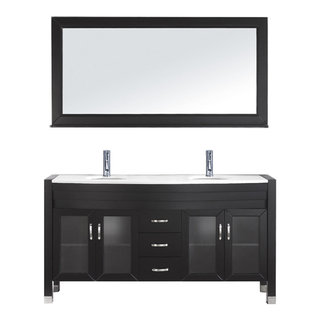 Ava Bathroom Vanity, 63 - Contemporary - Bathroom Vanities And Sink ...