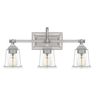 Quoizel Lighting - Nicholas 3 Light Transitional Bath Vanity - 10 ...