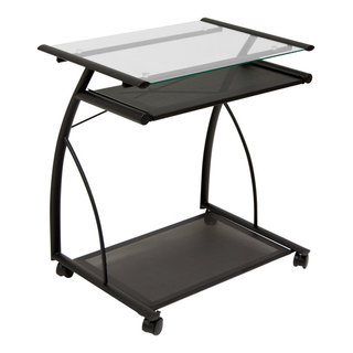 L Mobile Laptop Cart - Contemporary - Office Carts And Stands - by ...