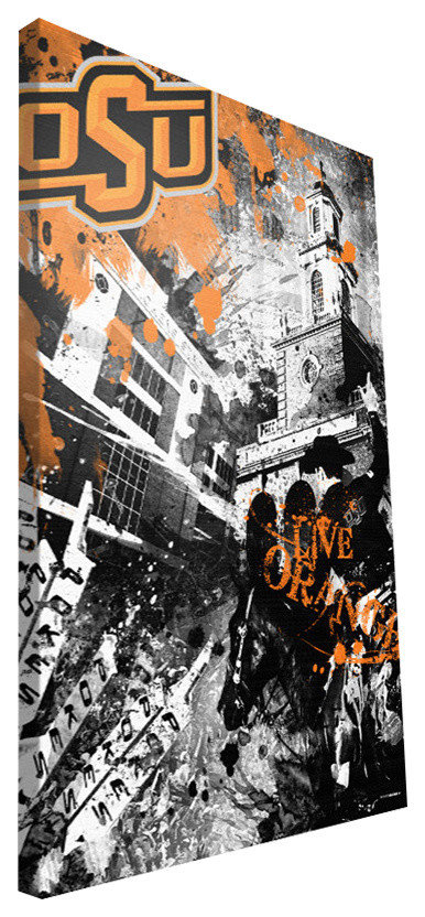 Oklahoma State University Cowboys Spirit Canvas Print, 16"x24 ...