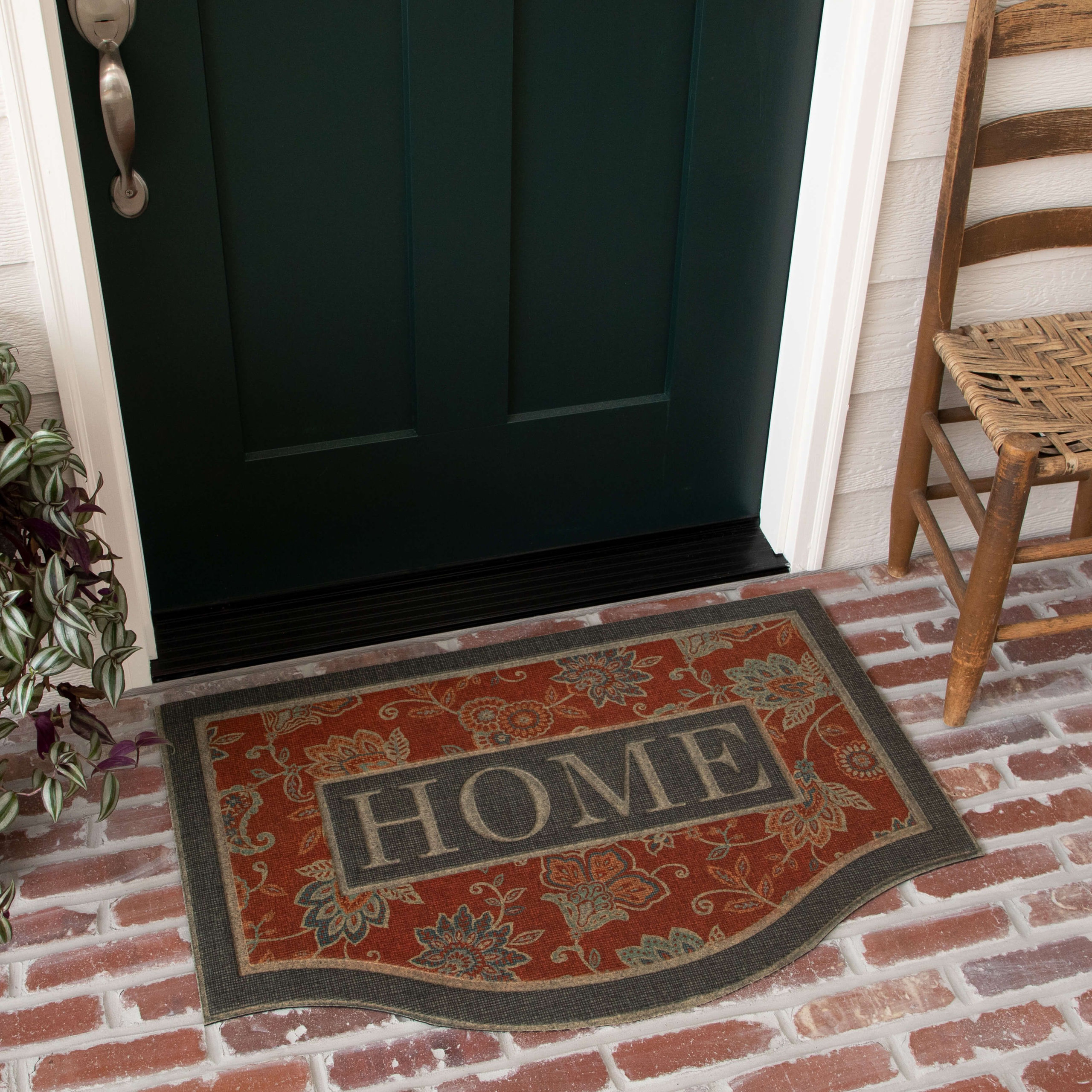 Mohawk Home Cozy Jacobean Chestnut 2'x3'Door Mat - Traditional ...